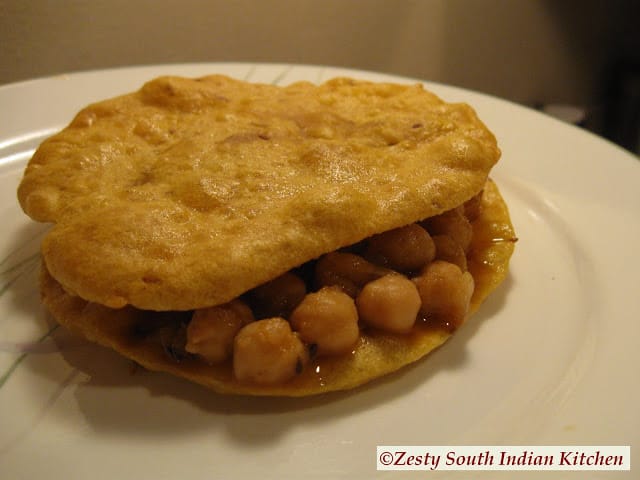 Trinidad doubles from my kitchen - Zesty South Indian Kitchen