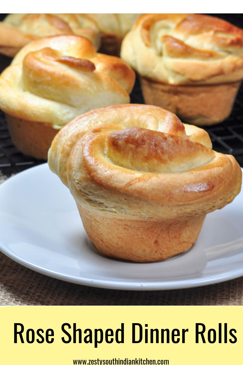 Lion House Dinner Rolls - Zesty South Indian Kitchen
