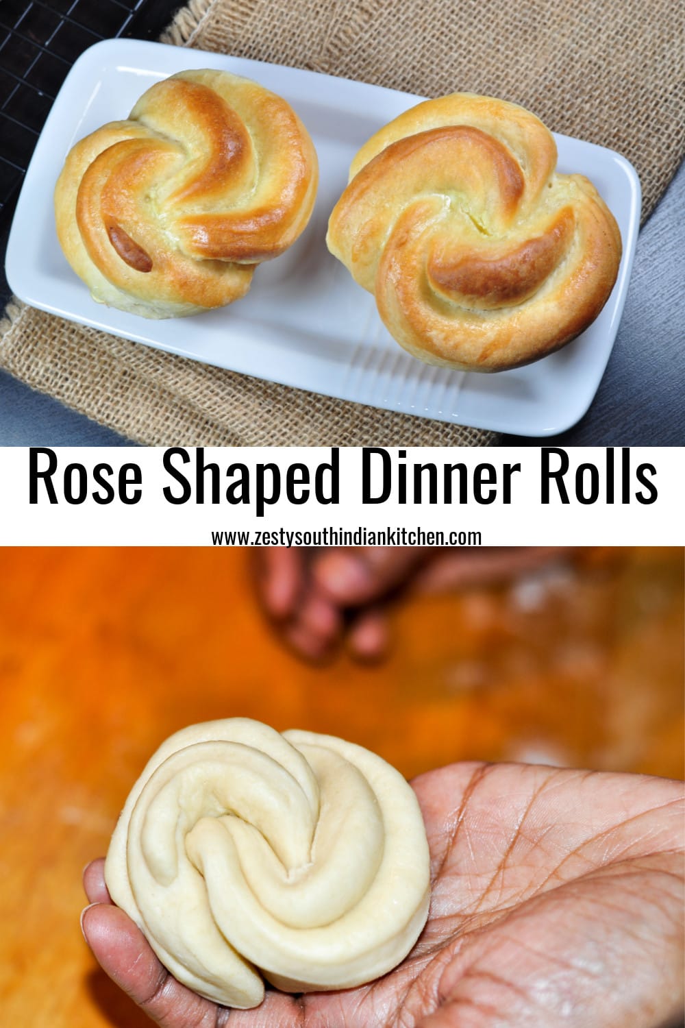 Lion House Dinner Rolls - Zesty South Indian Kitchen