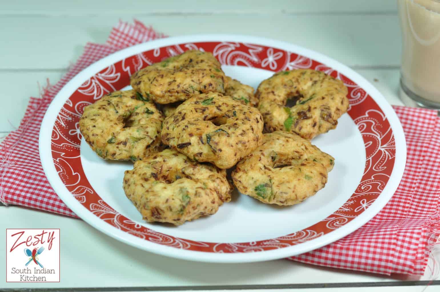 Cabbage Vada/Cabbage fritters - Zesty South Indian Kitchen