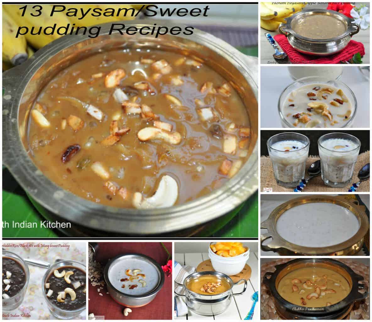 Payasam/ Pradhaman Recipes for Onam - Zesty South Indian Kitchen