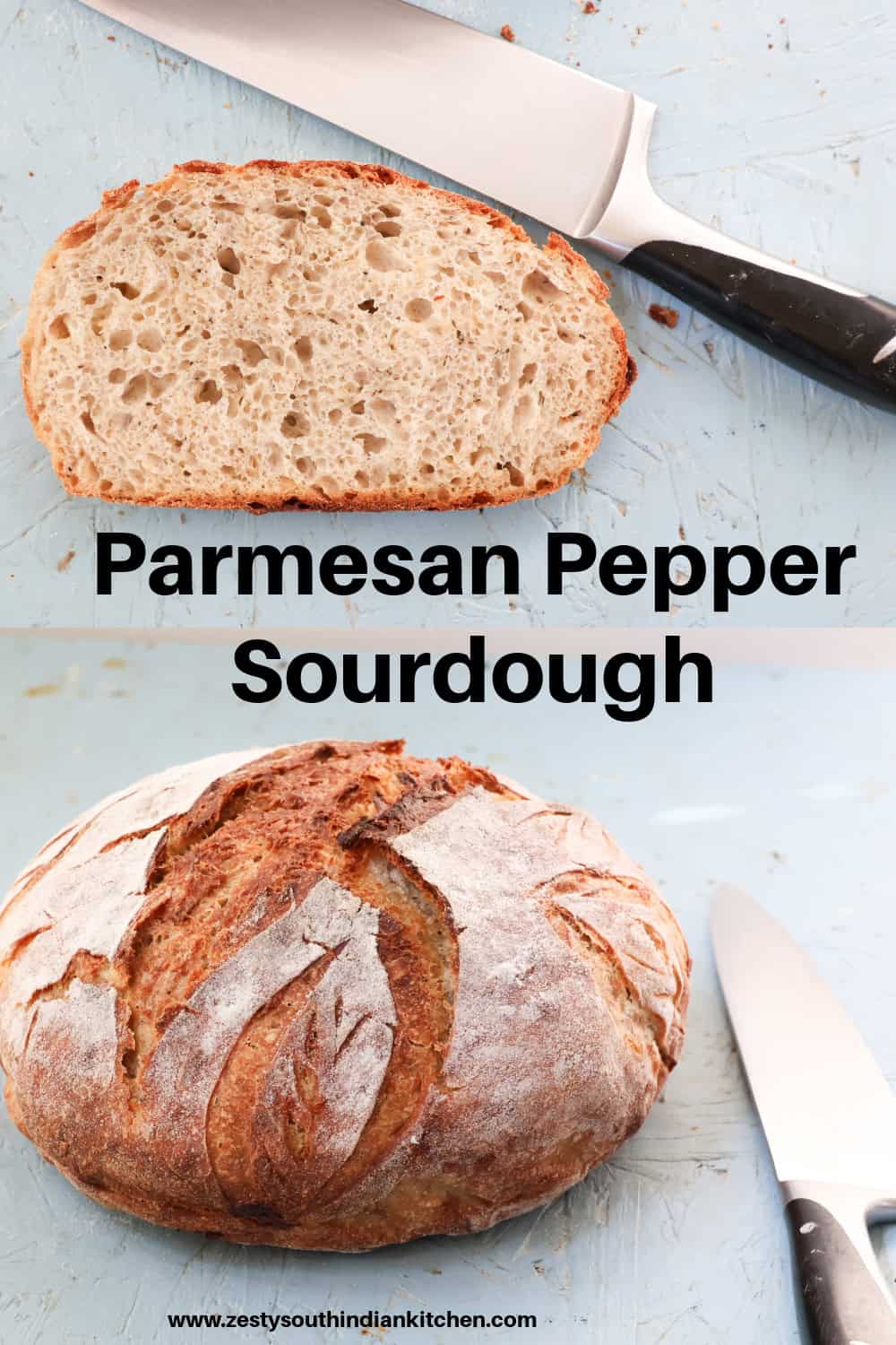 Parmesan Pepper Sourdough Bread: A Bold Twist on a Classic - Zesty ...