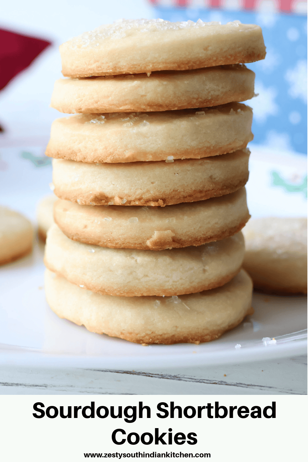 Sourdough Shortbread Cookies: (Easy Discard Recipe) - Zesty South ...